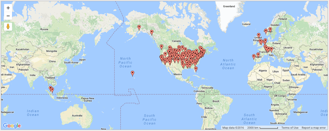 Nomad Map of Everywhere I Went - (an)drew tarvin | Founder of Humor ...